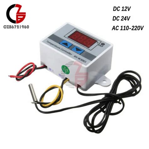 Xh W3001 New Digital Led Temperature Controller Thermostat Control Switch Ntc £3 65 Picclick Uk