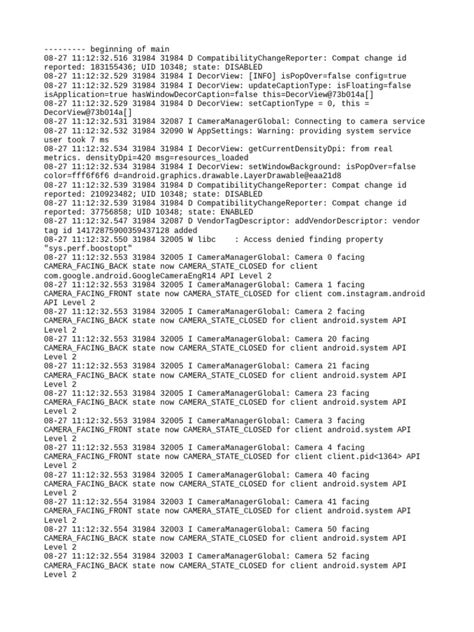 Log Cat 1693149152405 Pdf System Software Computing