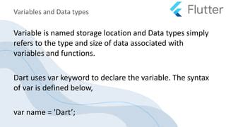 Introduction To Dart Programming Pptx