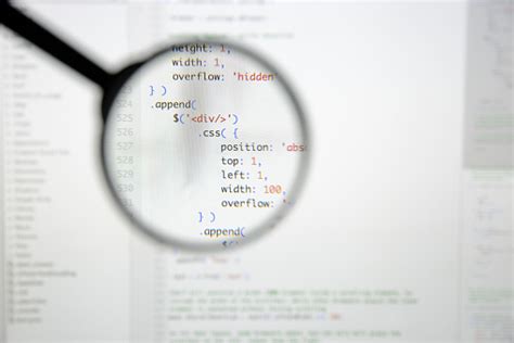 실제 자바 스크립트 코드 화면을 개발입니다 프로그래밍 워크플로 추상 알고리즘 개념입니다 근접 촬영의 자바 스크립트와 Html 코드입니다 Java 프로그래밍 언어에 대한 스톡