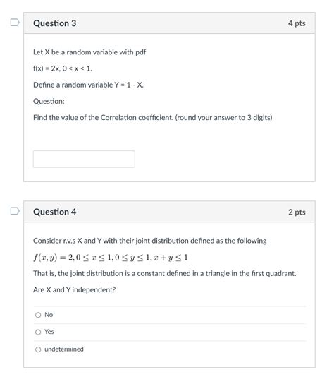 Solved Let X Be A Random Variable With Pdf F X X Chegg