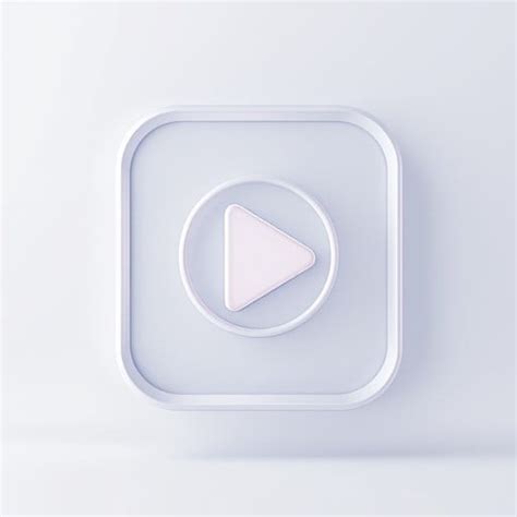 Free Futuristic Play Button Image Interface Digital Futuristic