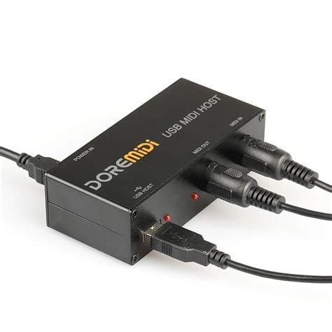 Usb To Midi Host Guitar Effector Midi Synthesizer Midi Generator Interface Devices Electronic