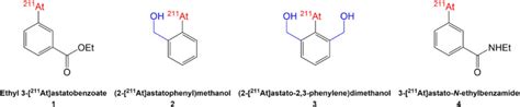 Ortho Functionalization Of A 211at Labeled Aryl Compound Provides
