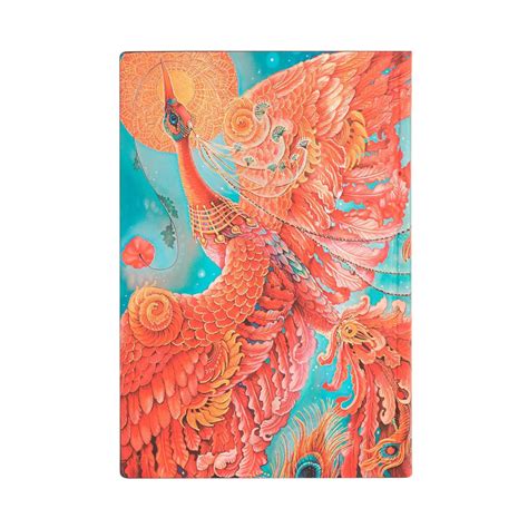 Paperblanks 2026 12 Month Firebird Weekly Mini Horizontal Softcover