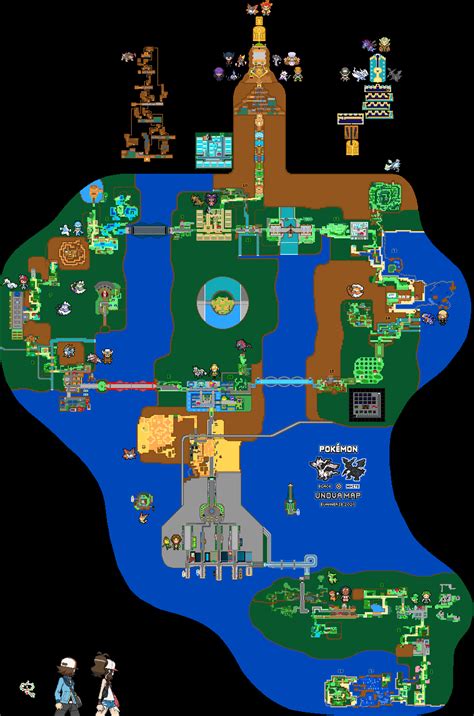Pokemon Unova Map