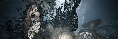 Dimitrescu Sister From Resident Evil Village 4k Wallpaper Download