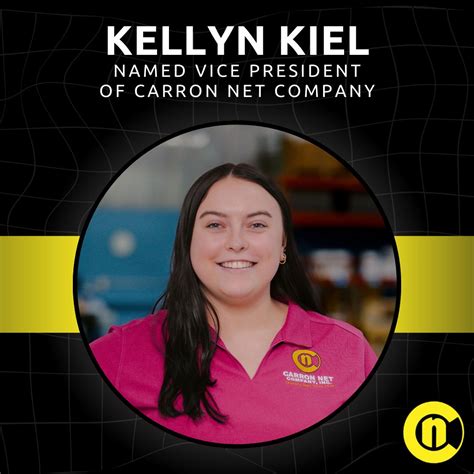 Im So Excited To Continue To Grow With Our Great Company Kellyn Kiel