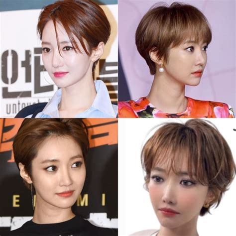 고준희 숏컷 숏레이어드컷 여자리프컷 네이버 블로그