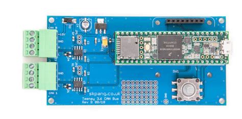Teensy 36 Dual Can Bus Breakout Board With Oled Display