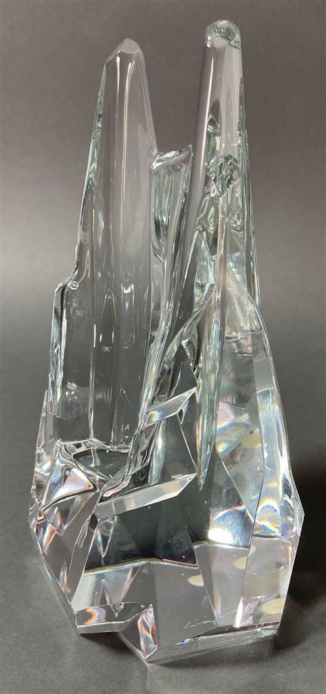 Rush Dougherty The Ice Palace Sevres Cristal France Signed Crystal