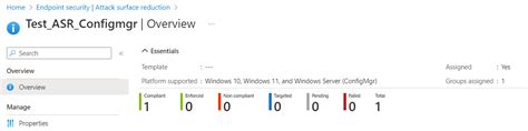 asr policy deployment status not getting updated microsoft qanda