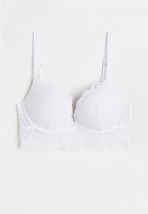 Super Push Up Bralette White 988250002 Handm Bras