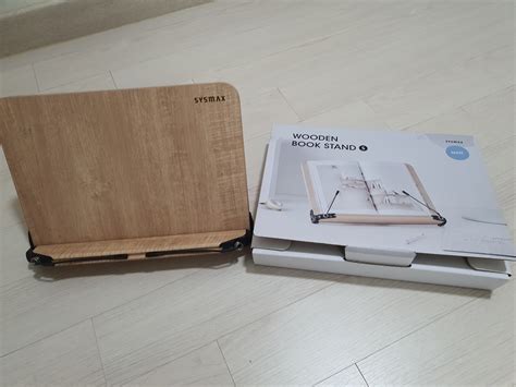 가격 조정 시스맥스 Sysmax 북스탠드 독서대 소형 새제품 착불 6천원 신당동 생활 주방 당근 중고거래