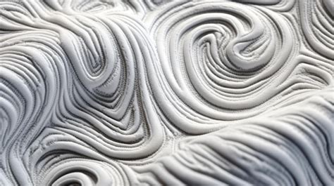 Premium AI Image An Artistic Rendering Of A Textured Fabric With An Elaborate And Intricate