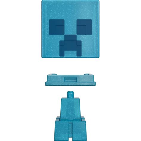 Mattel Minecraft Mob Head Mini Figure Supercharged Creeper Hdv64