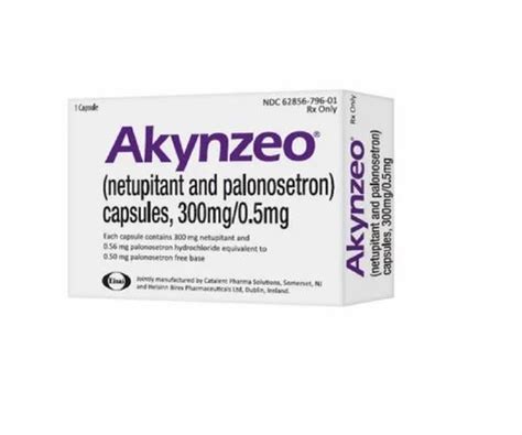 Akynzeo Netupitant Palonosetron Capsule 75 Mcg At Rs 350 Vial In Aurangabad