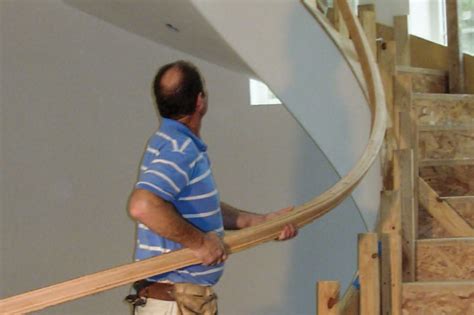 Building A Curved Handrail Jlc Online Staircases Books Caulks