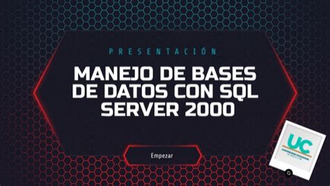 Manejo De Bases De Datos Con Sql Server 2000 Genially