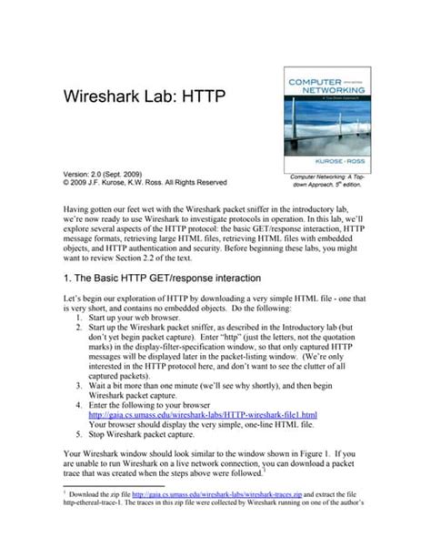 Introduction To Wireshark For Packet Tracker Pdf Computer