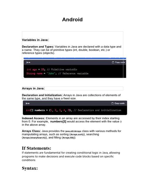 Android Notes Pdf