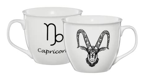 ჭიქა ფაიფურის Ambition Zodiac 550მლ თხის რქა