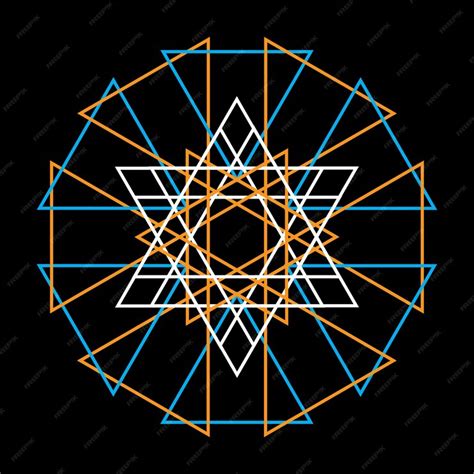 Premium Vector Radial Patterns 46