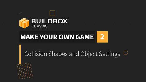CollisionShapes Buildbox Game Maker Video Game Software