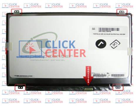 Pantalla Led Slim Edp Full Hd Pines Click Center