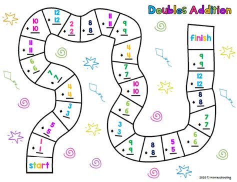 Doubles And Near Doubles Addition Facts Tj Homeschooling