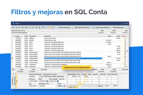 Filtros Y Mejoras En SQL Conta Distrito K