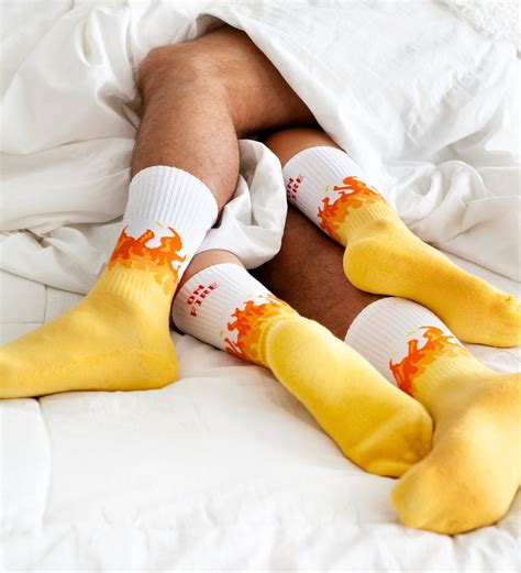 On Fire Socks Pegada Socks
