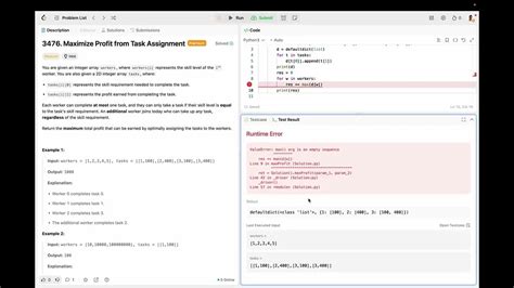 Maximize Profit From Task Assignment Youtube