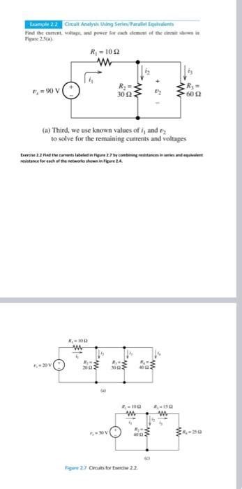 Solved Example Circuit Analysis Using Series Parallel Chegg