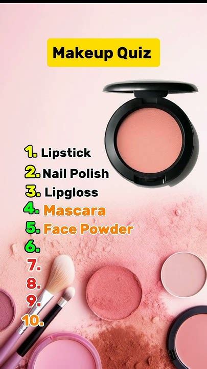 Guess The Makeup Quiz 💄😍quiz Up Youtubeshorts Quize Quizapp