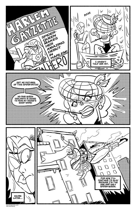 Spider Queen Page 5 By Jonothingart On Deviantart