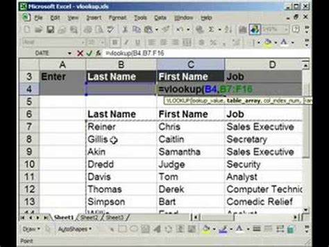 VLOOKUP Introduction Explanation Example In Excel Of YouTube
