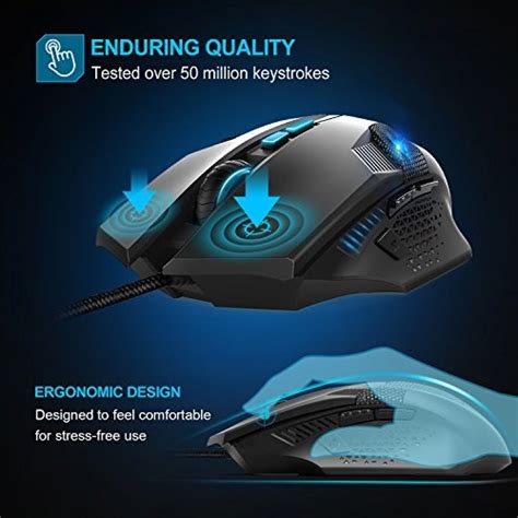 TeckNet Gaming Mouse Mouse Specs Compare Prices Pangoly