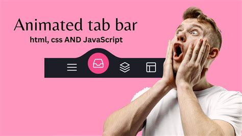 Animated Tab Bar Create Nav Bar On Html Css And React Js Javascript