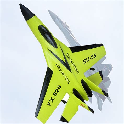 Electric Rc Plane Toy Su 35 Tail Pusher Quadcopter Glider Airplane