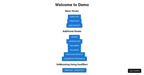 demo codesandbox