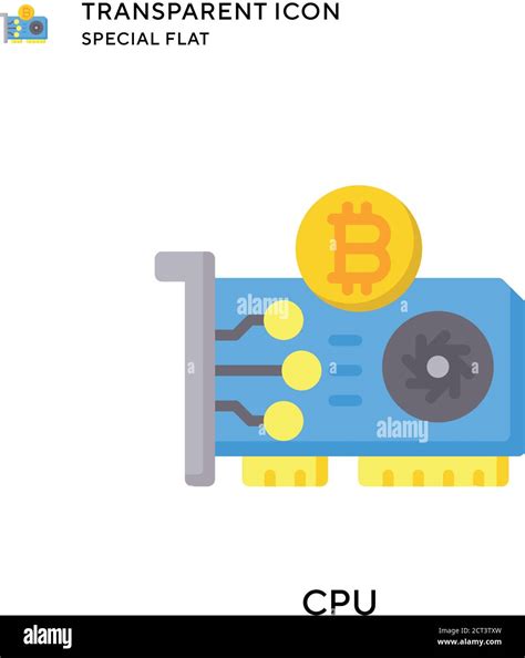 3d Illustration Cpu Chip Central Stock Vector Images Alamy