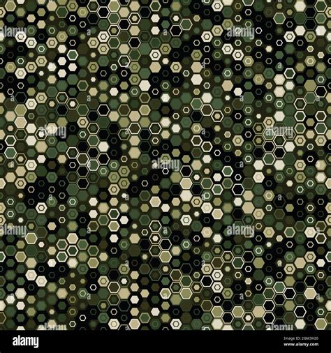 Texture Military Camouflage Seamless Pattern Abstract Army Vector