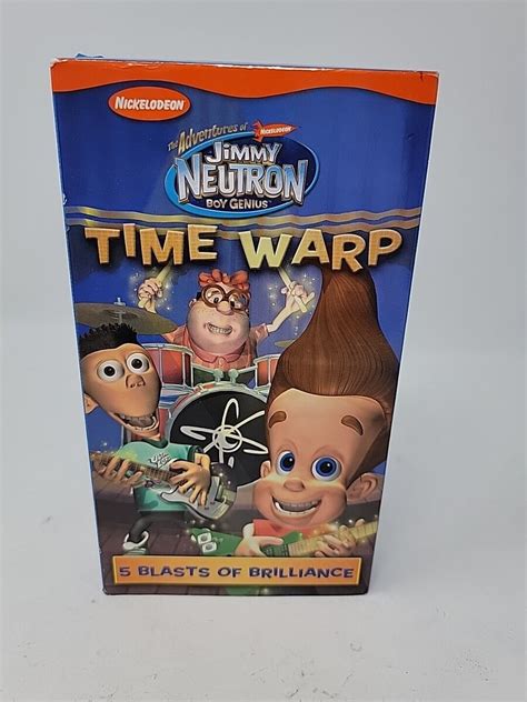 Jimmy Neutron Boy Genio Vhs E Dvd Dvdtotal Jimmy Neutron Fusión De