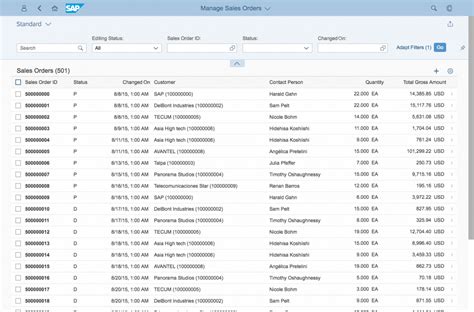 Filter Bar Sap Fiori Design Guidelines