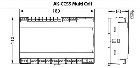Danfoss Caseroom Controller Eev Ak Cc55 Multi Coil Airefrig