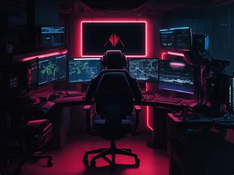 Premium Photo Thief Cyber Ai Hacker On City Cyber Futurehacking And Malware Concept Hacker