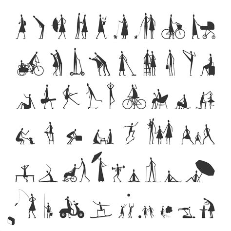 Cad Sanaa People 2 Toffu Co Silhouette Architecture Silhouette