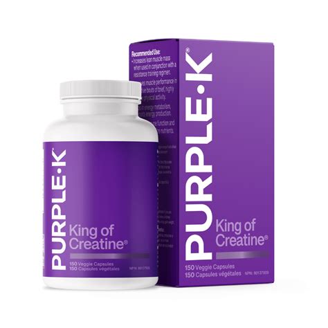 Purple K Creatine 150 Vcaps — Supplementsourceca