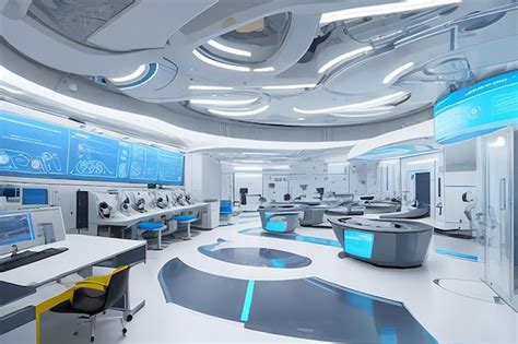 Premium Ai Image Ai Enhanced Genetic Medicine Lab